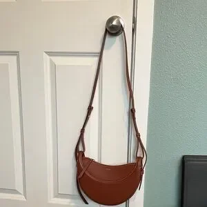 Polene | Bags | Polene Cognac Numero Dix Crossbody Bag | Poshmark